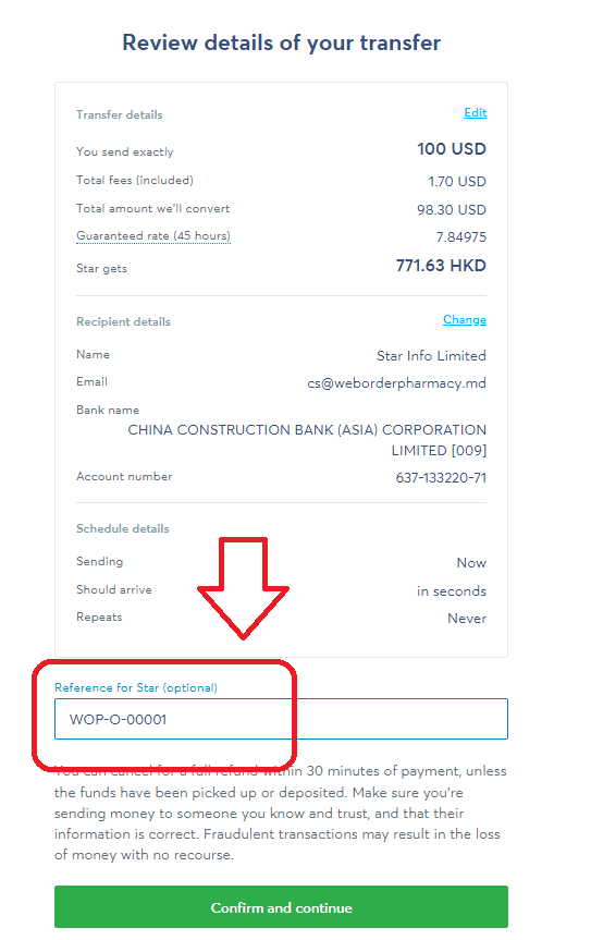 Wise Payment